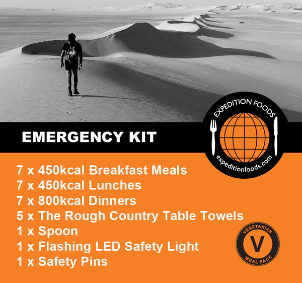 Emergency Kit for 1 Person - Expedition Foods