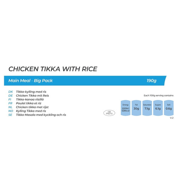 Chicken Tikka with Rice - Big Pack - Expedition Foods