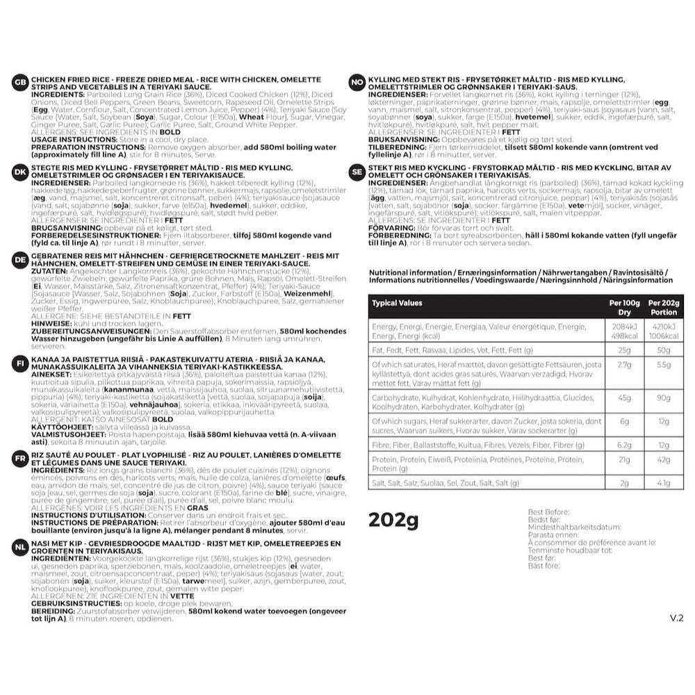 Chicken Fried Rice - Big Pack - Expedition Foods