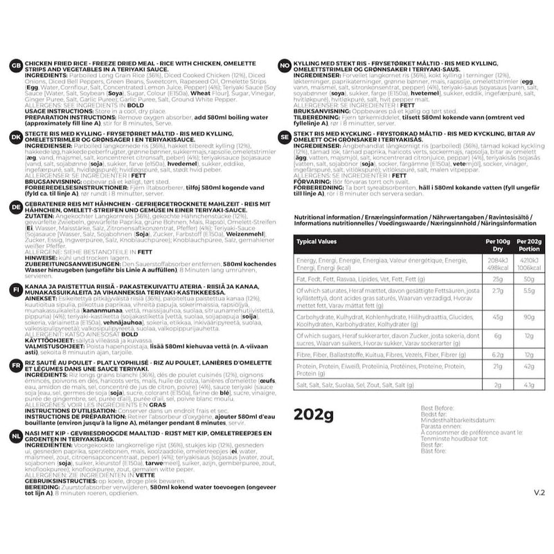 Chicken Fried Rice - Big Pack - Expedition Foods