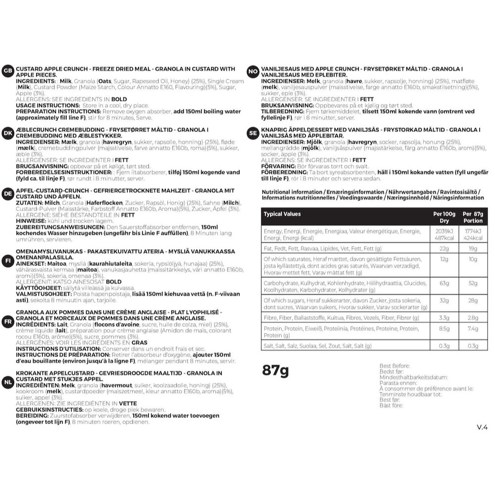 Custard Apple Crunch - Expedition Foods