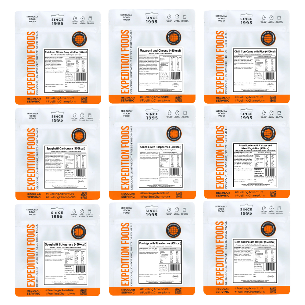 Survivor Foods Sample Pack - Expedition Foods