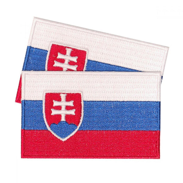 Slovak Republic Patches (set of 8) - Expedition Foods