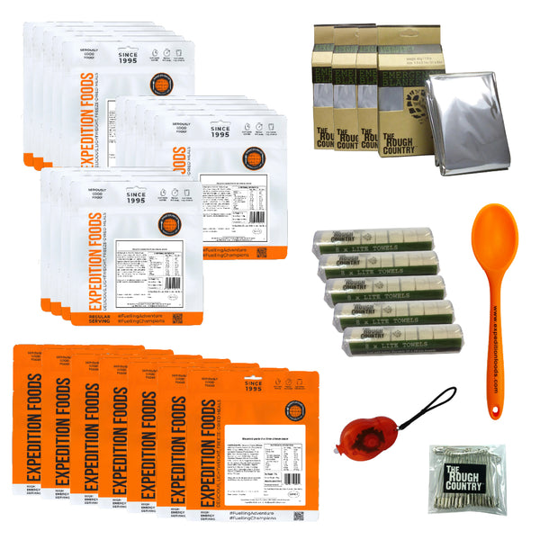 Emergency Kit for 1 Person - Expedition Foods