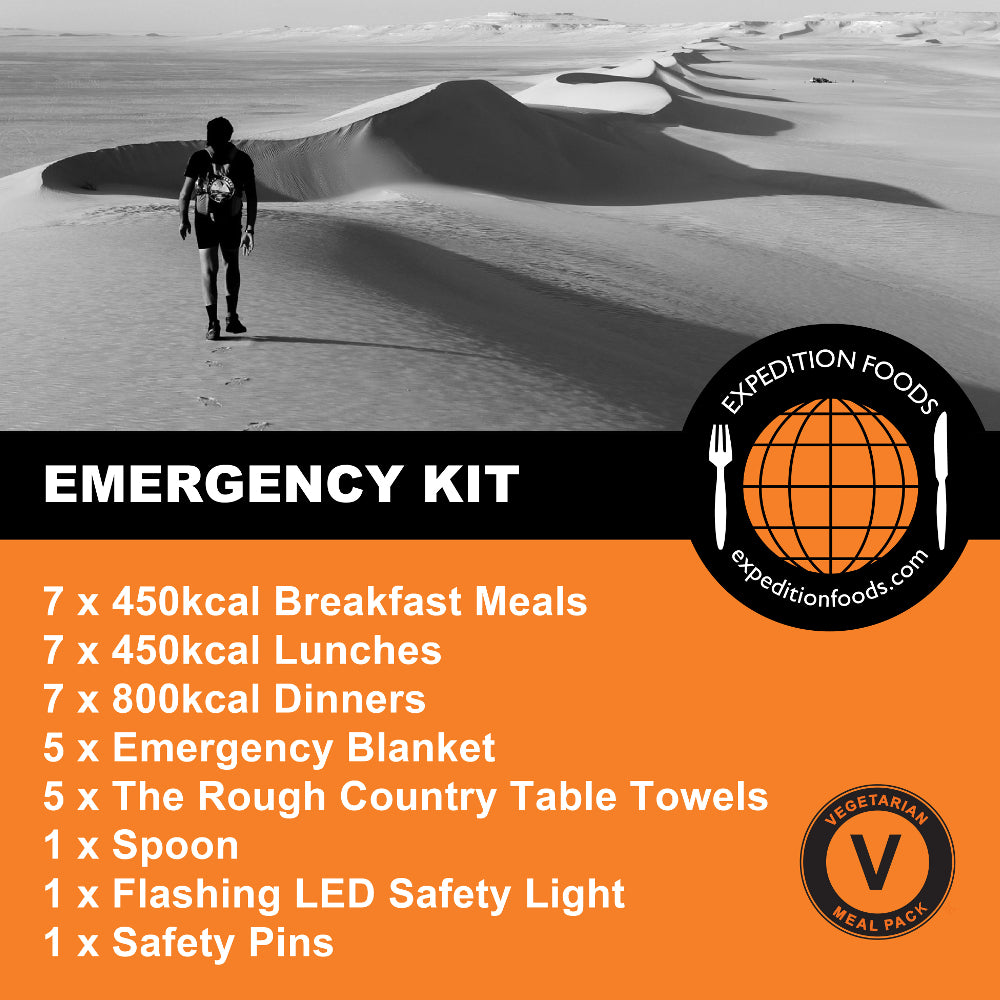 Emergency Kit for 1 Person - Expedition Foods